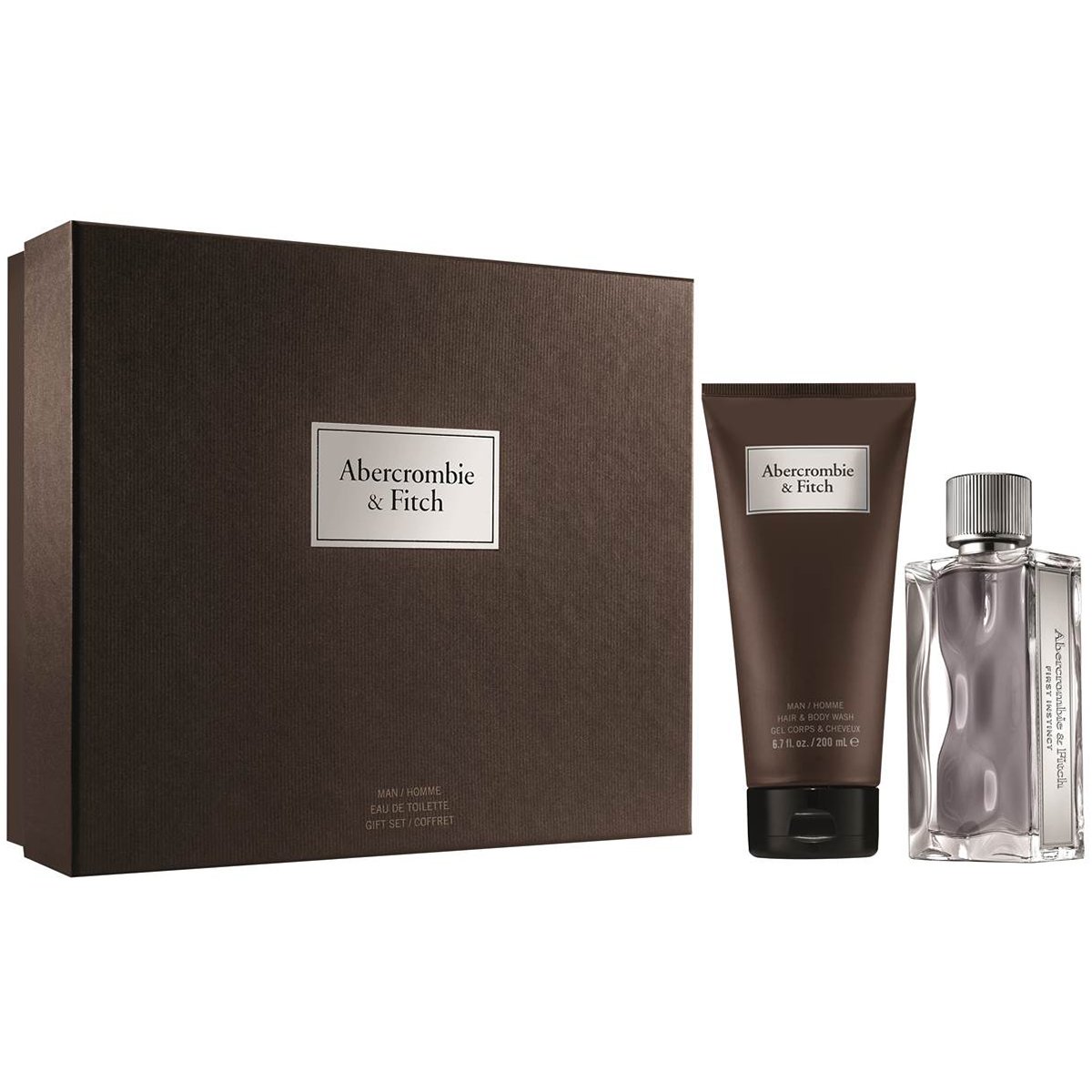 Estuche para Caballero A&f First Instinct Men Edt 100 Ml