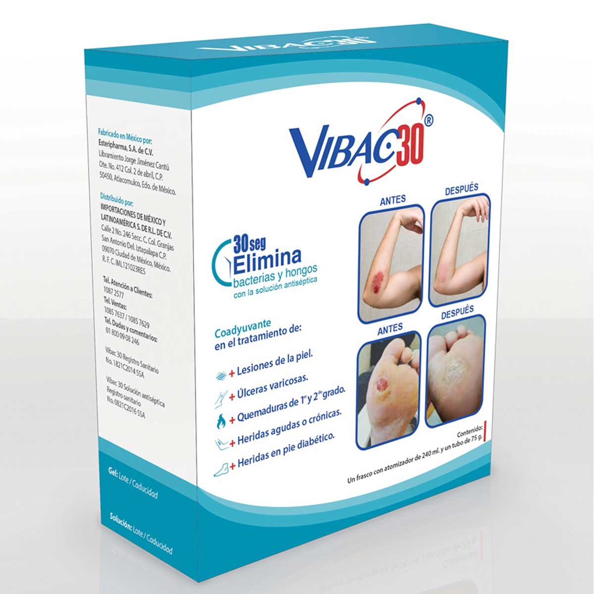 Vibac 30 Gel Antiséptico