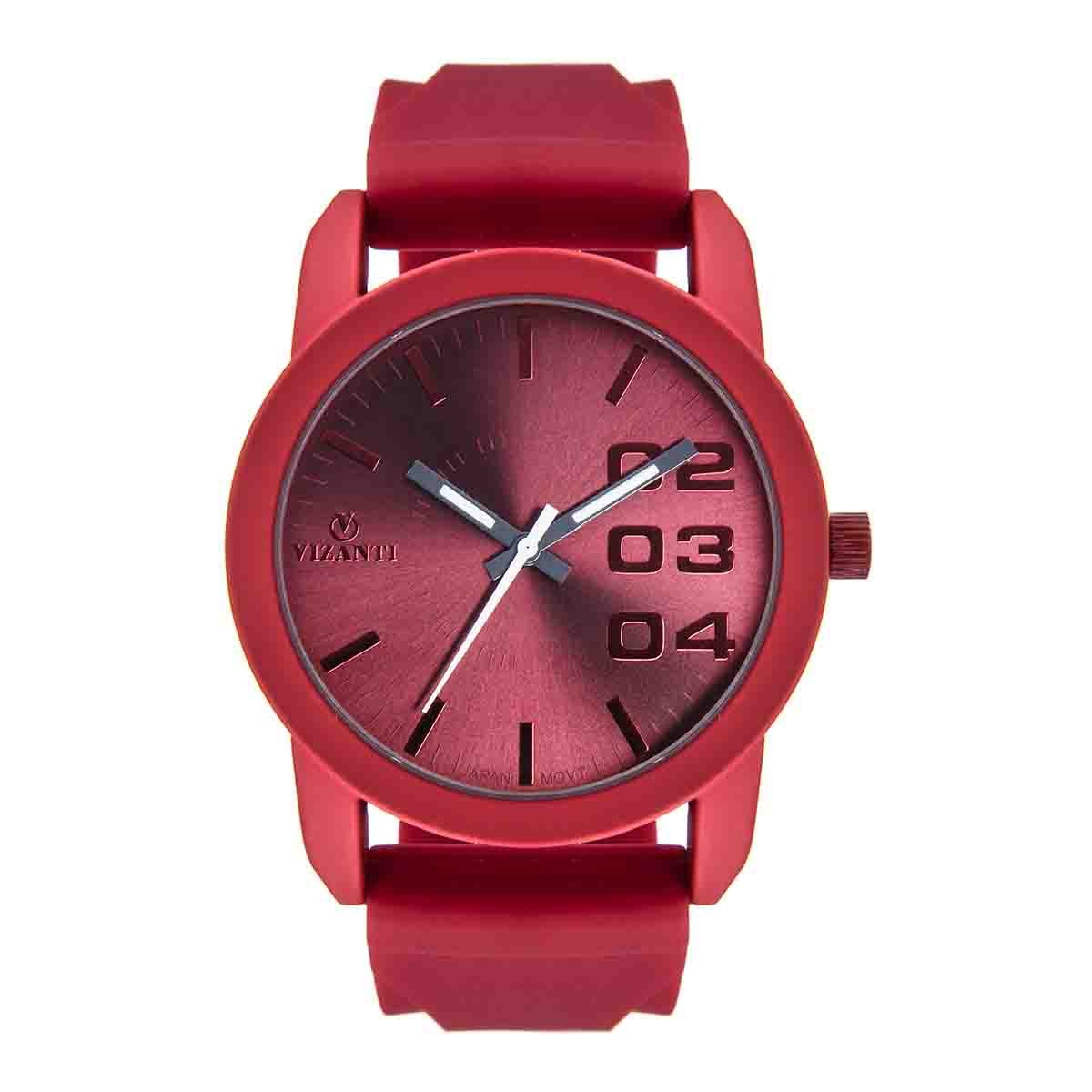 Reloj Unisex Color Rojo Vizanti