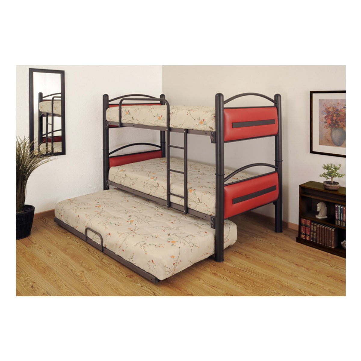 Litera Triple Apple III Choco/ Rojo