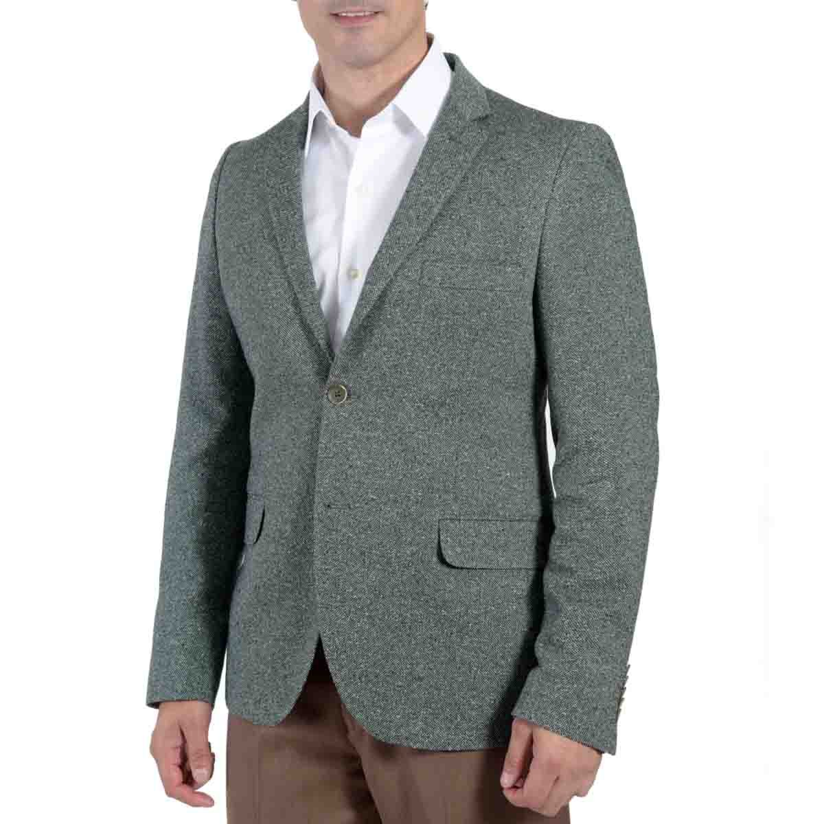 Saco Verde R2B Spin 2A Slim Fit Carlo Corinto