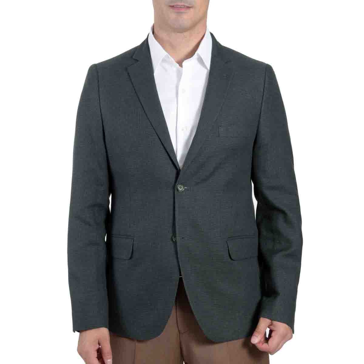 Saco Verde R2B Spin 2A Slim Fit Carlo Corinto