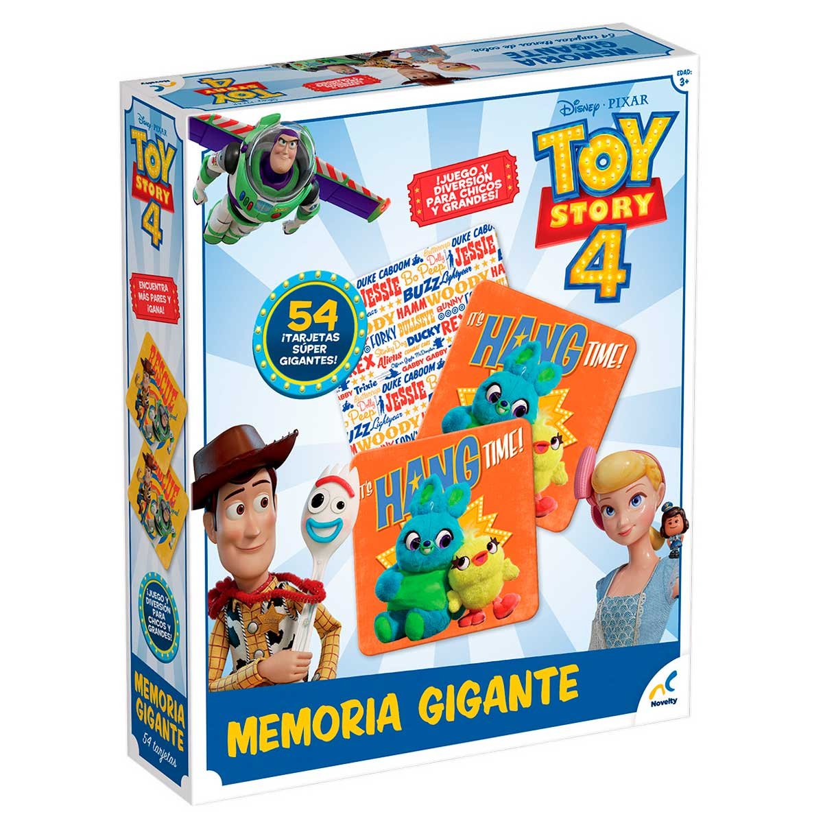 Memoria Gigante de Piso Toy Story 4 Novelty - Juego de Mesa