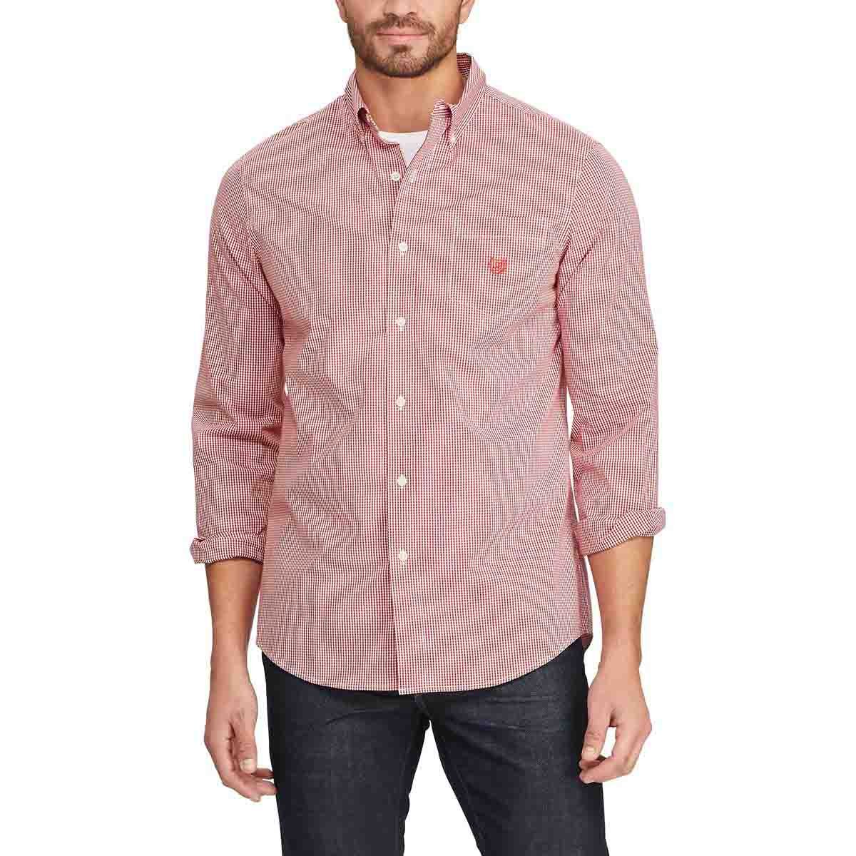 Camisa Manga Larga Rayada Chaps para Caballero