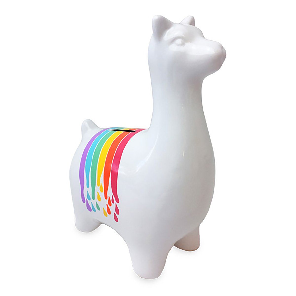 Alcancía Arcoíris Llama Isaac Jacobs