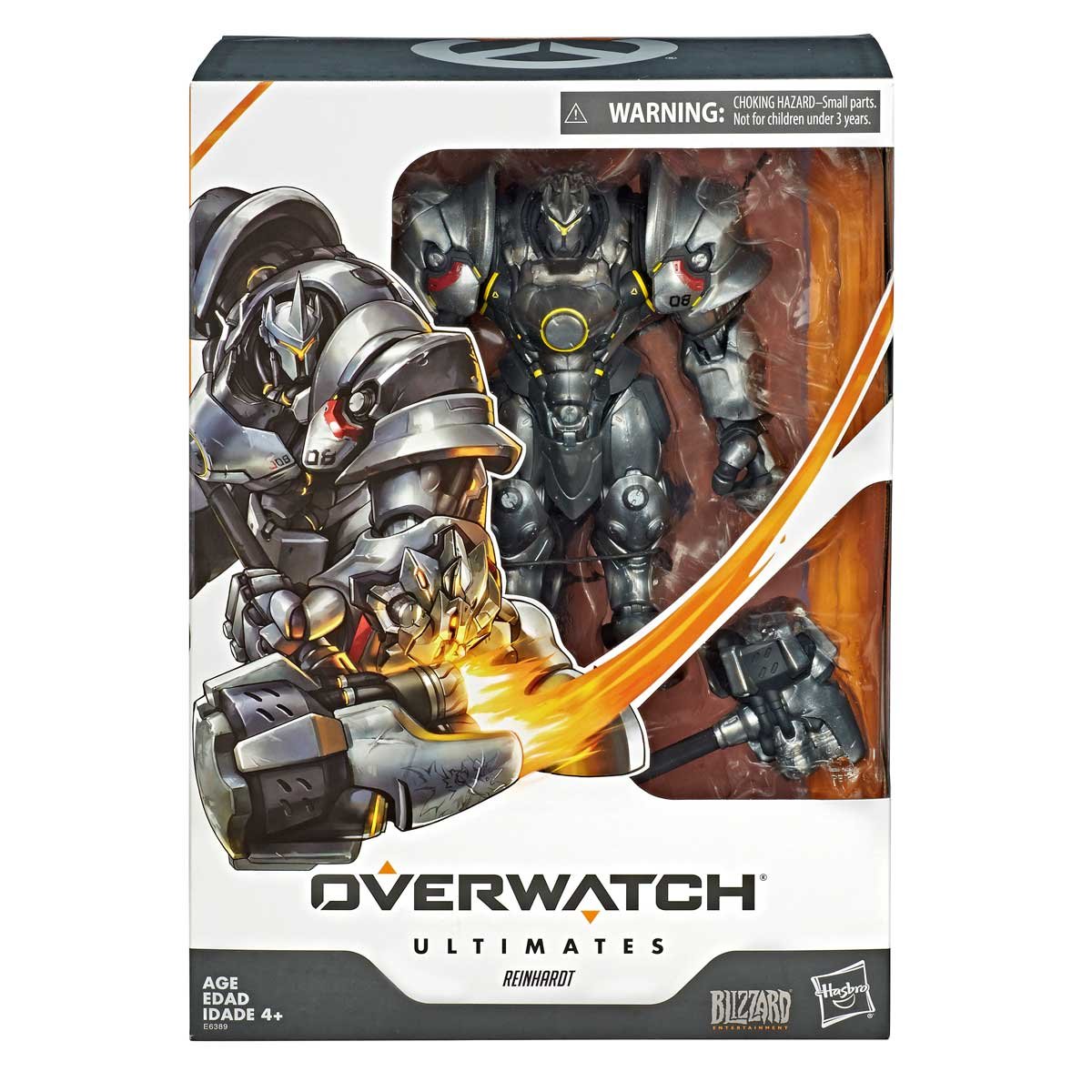 Figuras Overwatch Ultimates Reinhardt Hasbro