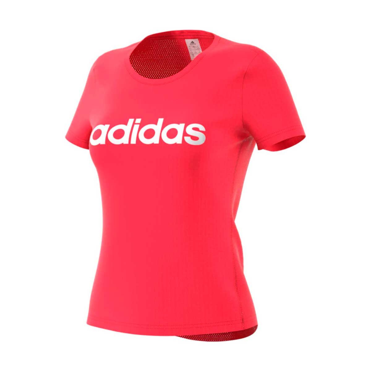 Playera Roja Training Adidas - Dama