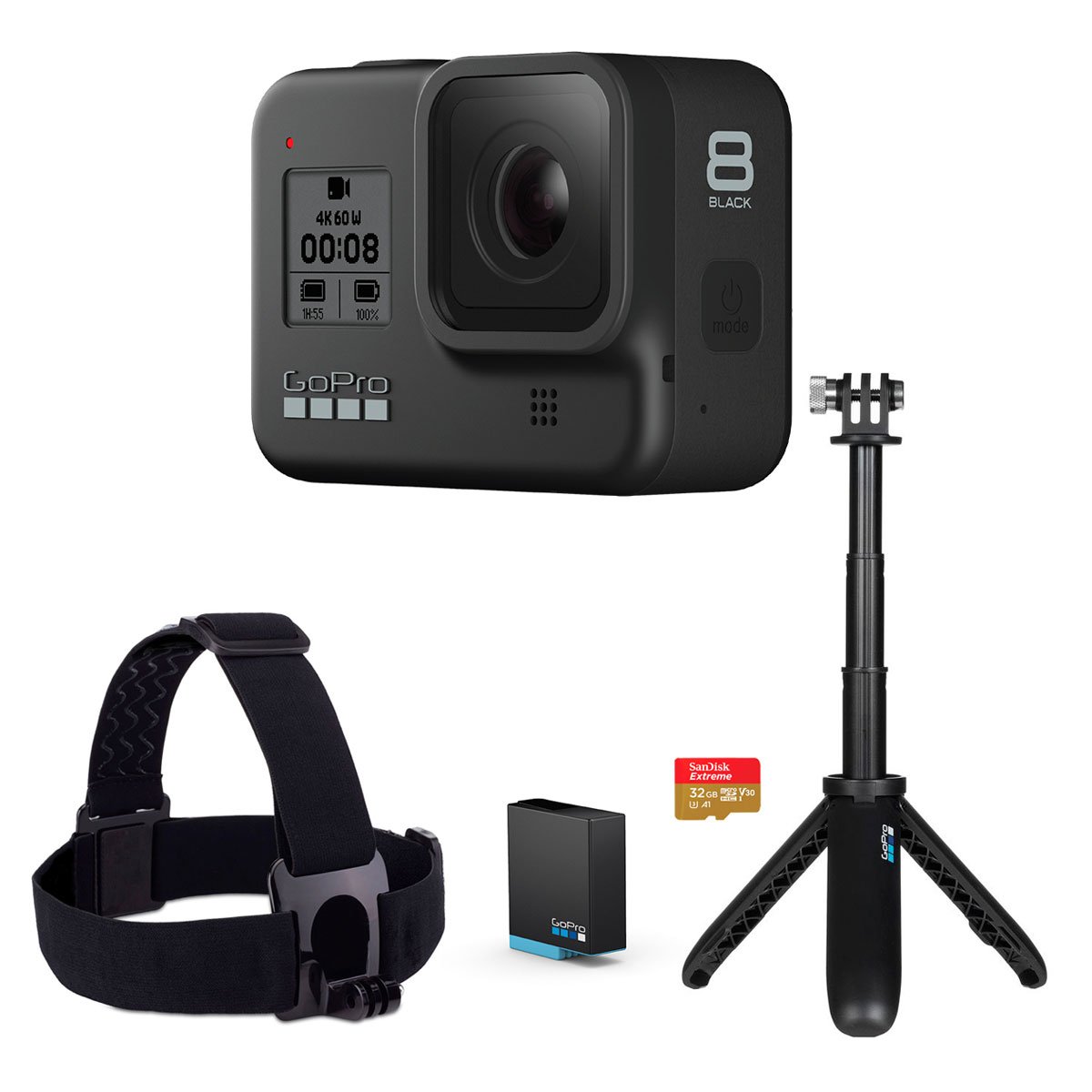 Bundle Gopro Hero 8 Black