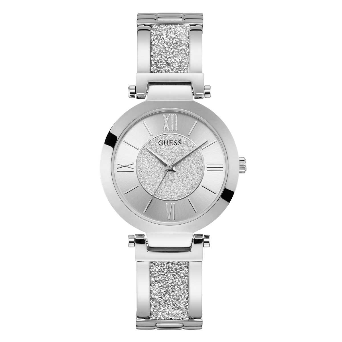 Reloj para Dama Aurora Plata Guess W1288L1
