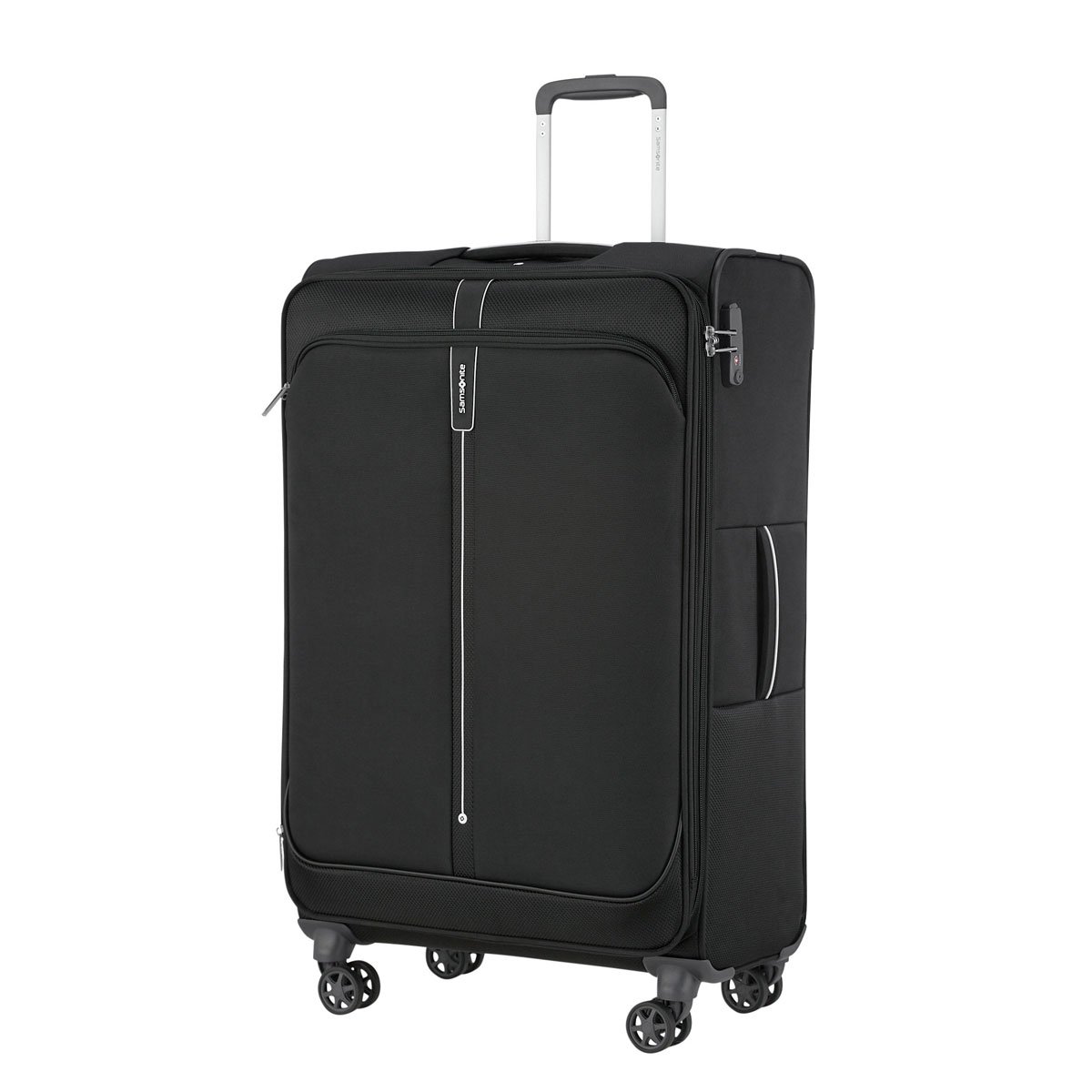 Maleta Individual Vertical Spinner Pop Soda 29" Expandible Negro Samsonite