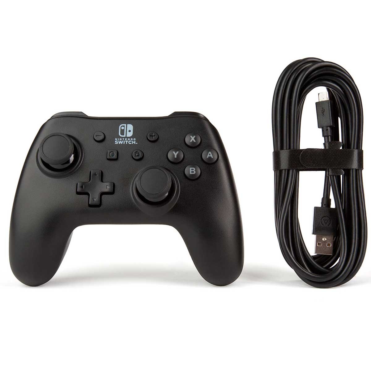 Control Negro Mate Powera Nintendo Switch