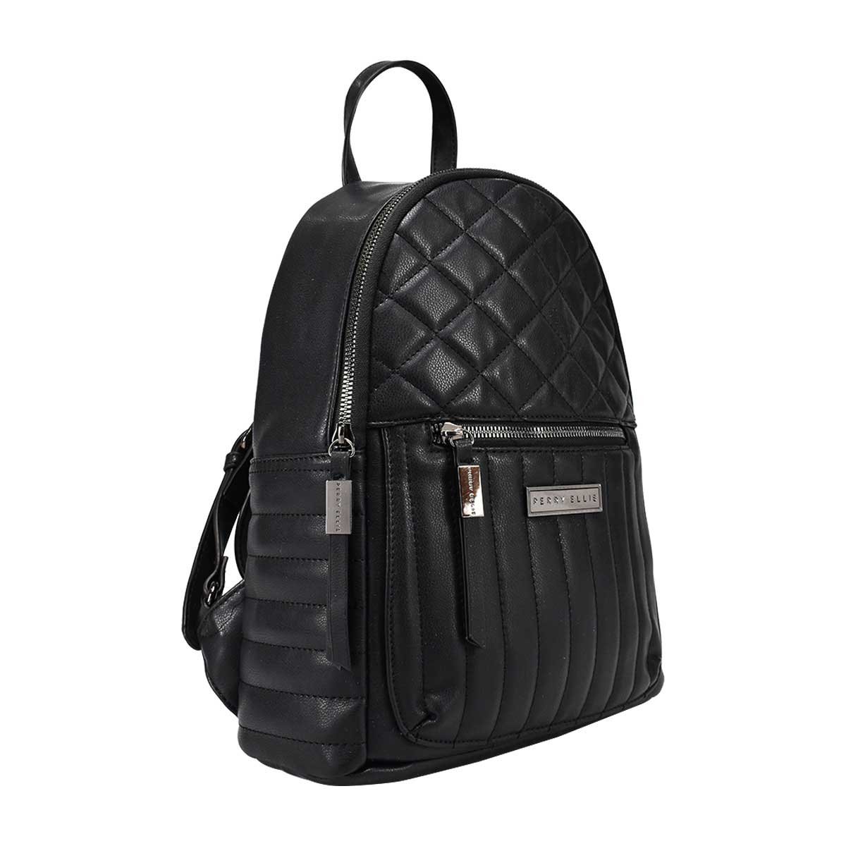 Backpack Negro Capitanado Perry Ellis