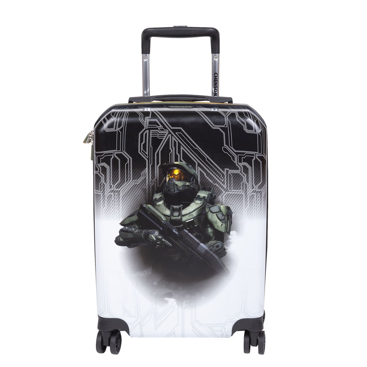 Maleta Individual Vertical Half Blanca de 20" Chenson