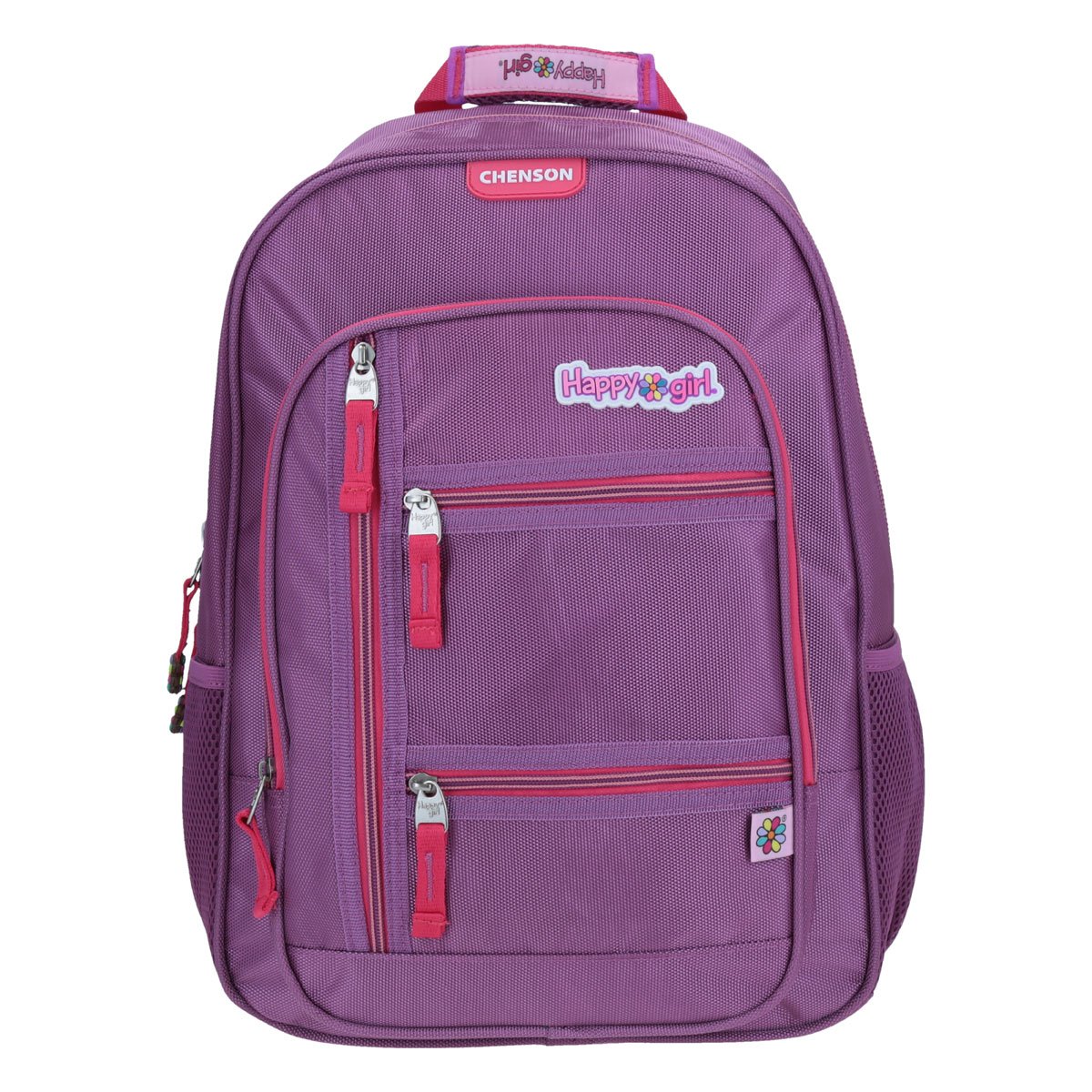 Mochila Tipo Backpack Avellana Rosa Hg64332-V Chenson