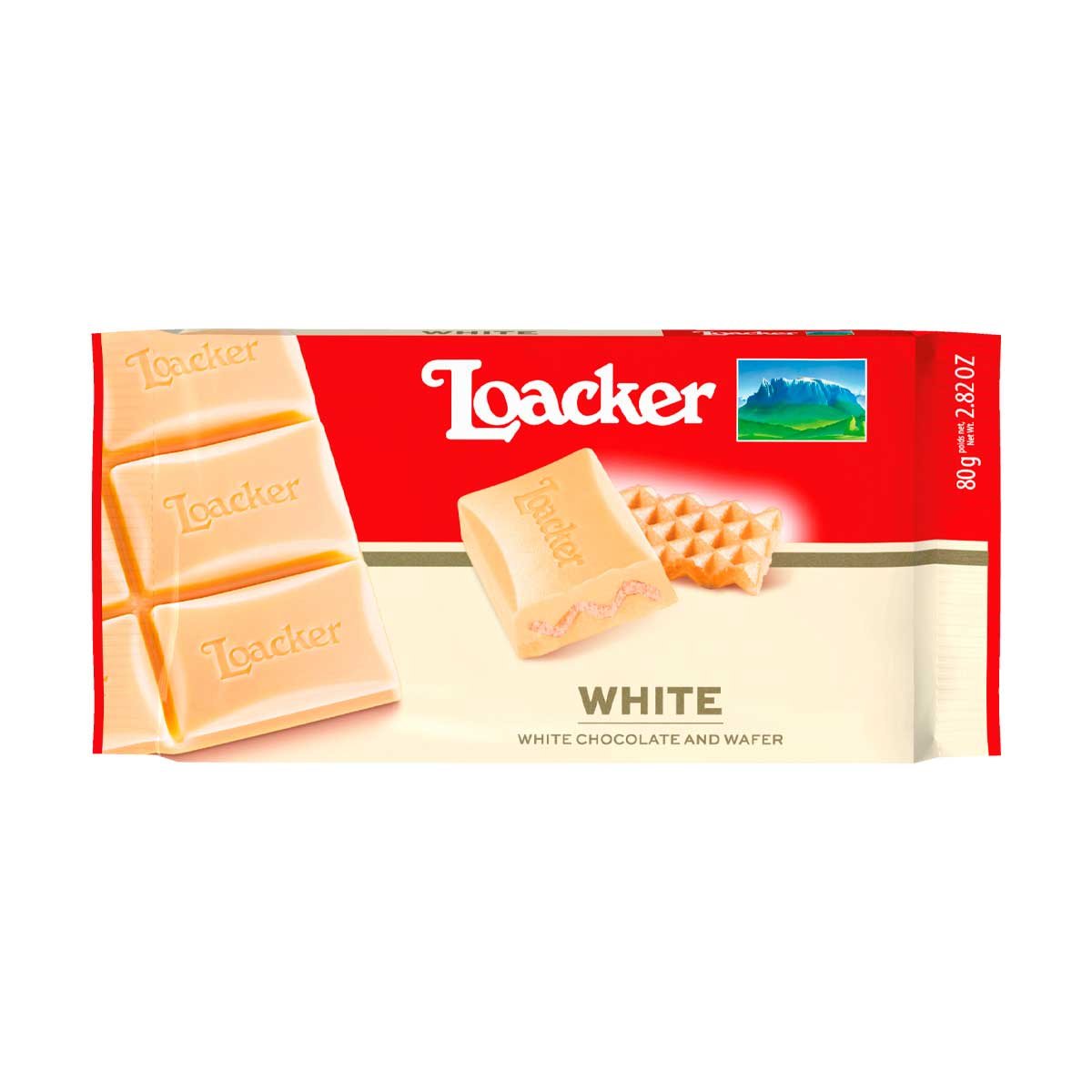 Chocolate White 80G Loacker