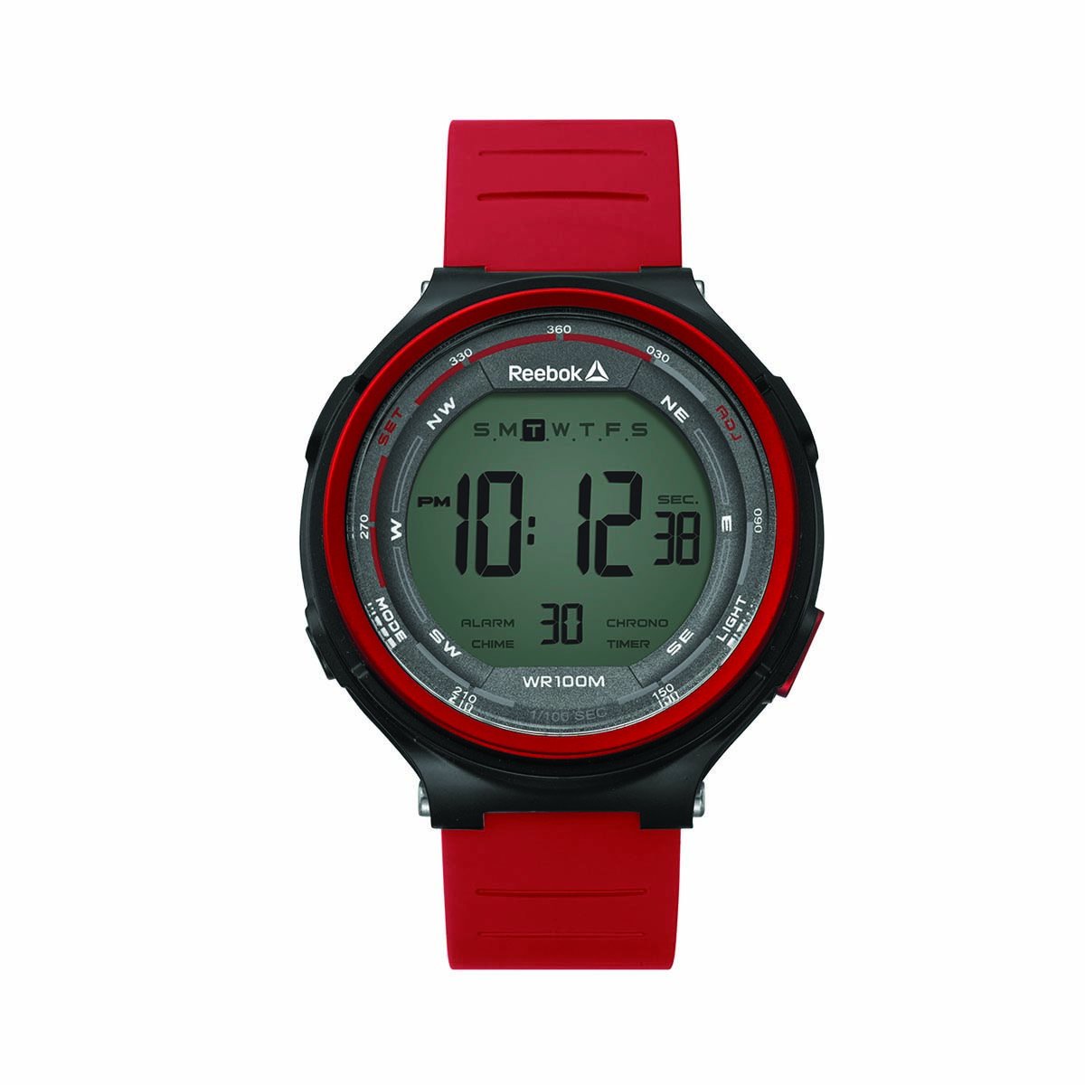 Reloj Rojo de Silicón para Caballeros Reebok