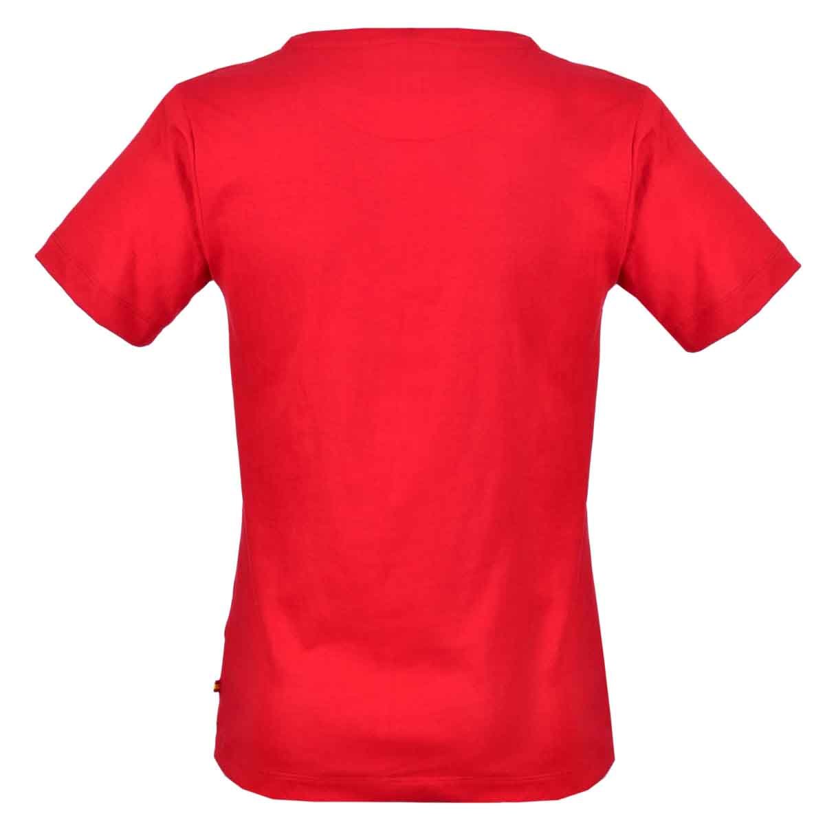 Playera Roja Cuello Redondo Scandro