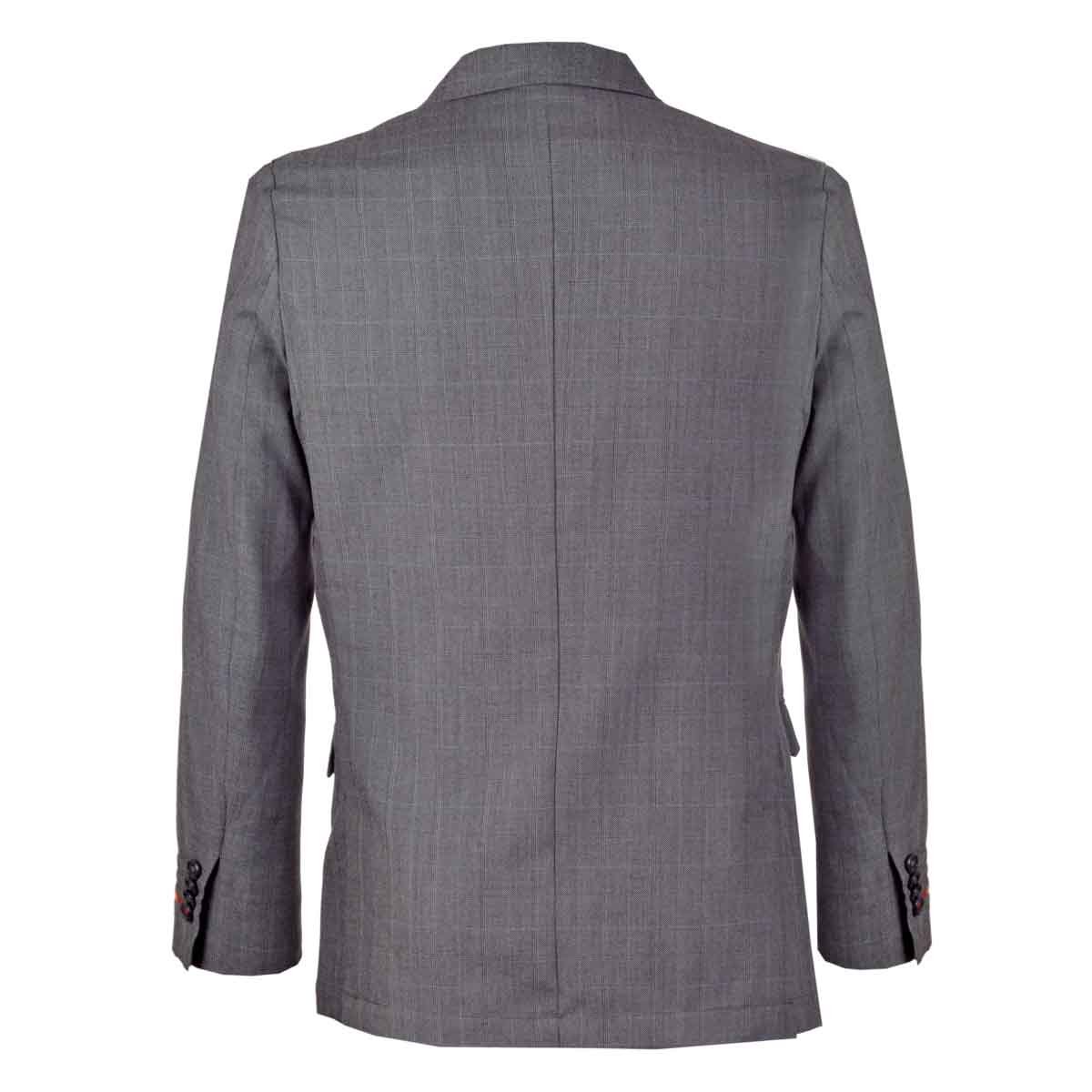 Saco Casual Gris Combinado Scandro para Caballero