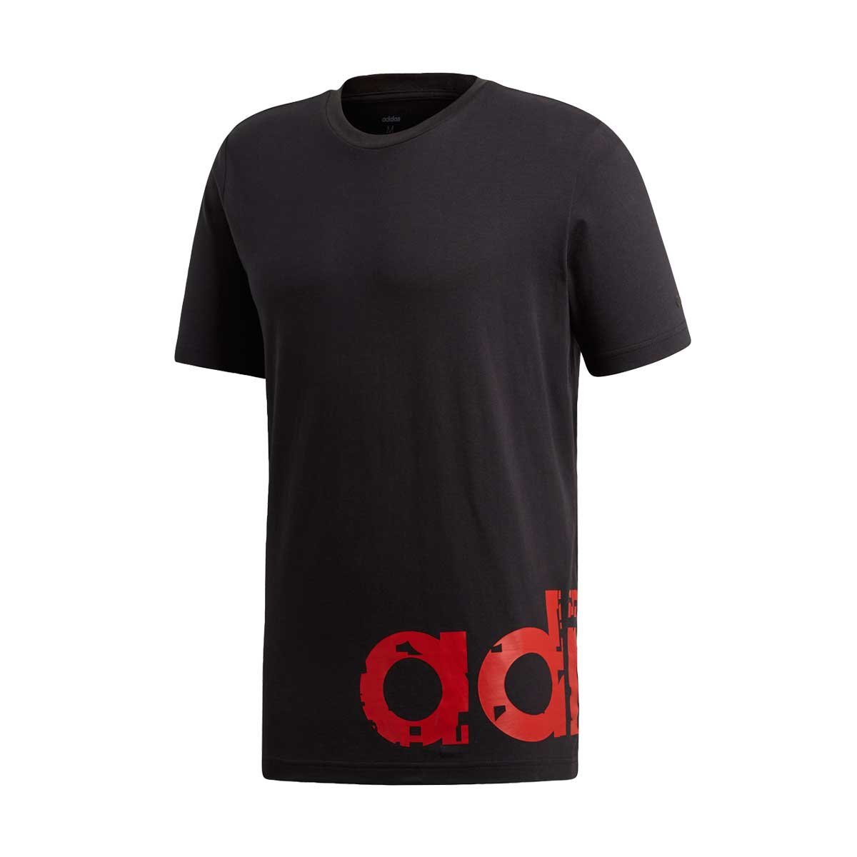 Playera Letras Training Adidas - Caballero