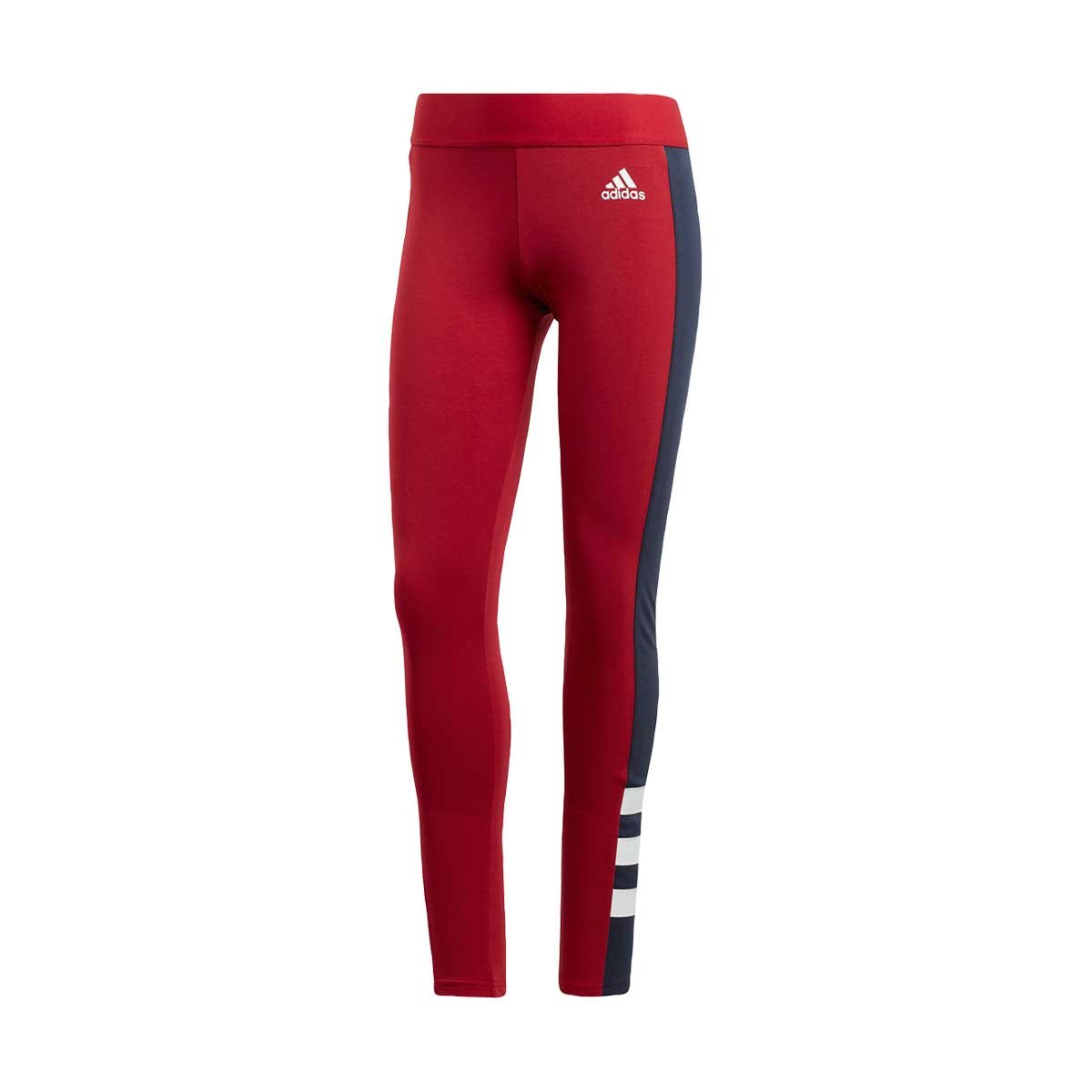 Licra Roja Combinada Training Adidas para Dama