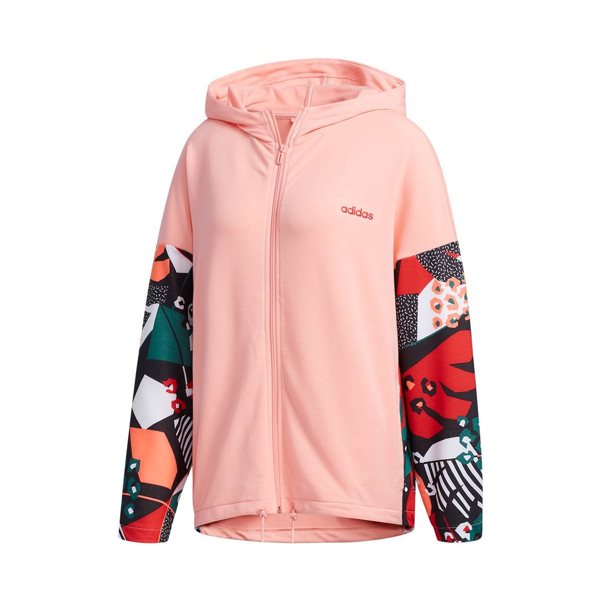 Chamarra Rosa Training Adidas - Dama