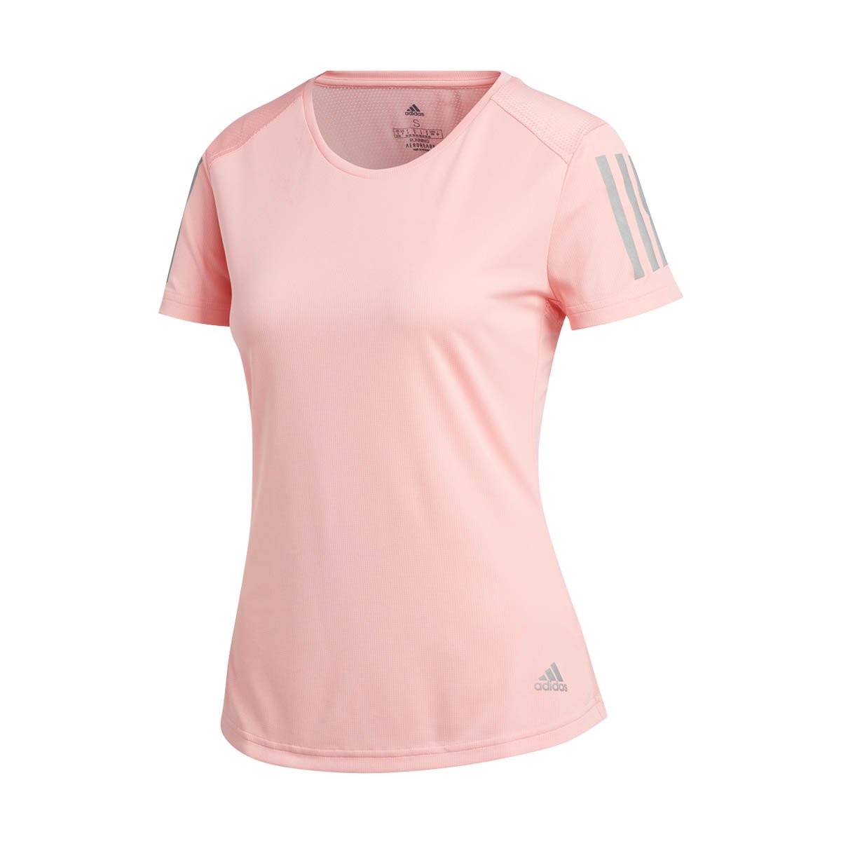 Playera Rosa Running Adidas - Dama
