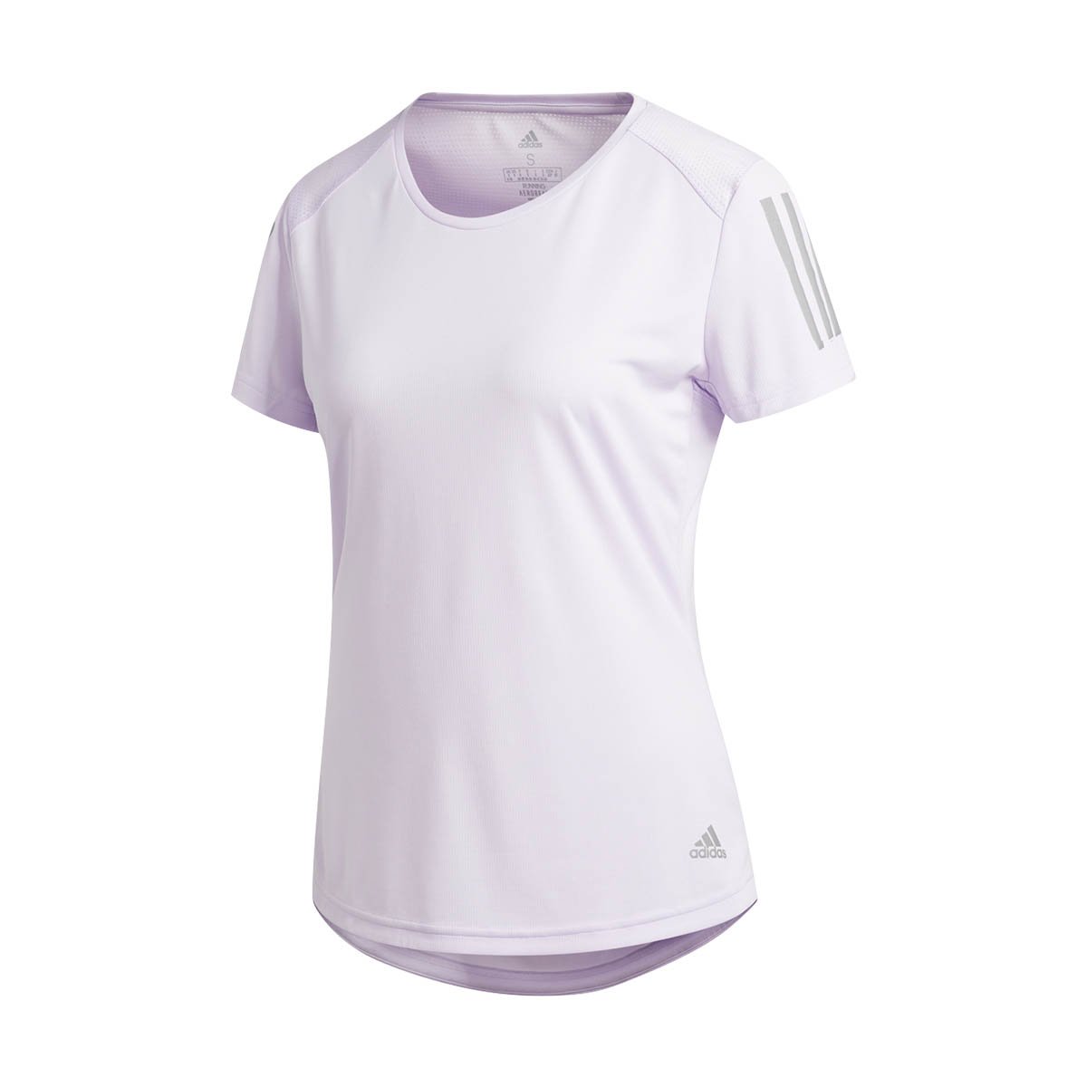 Playera Morada Running Adidas - Dama