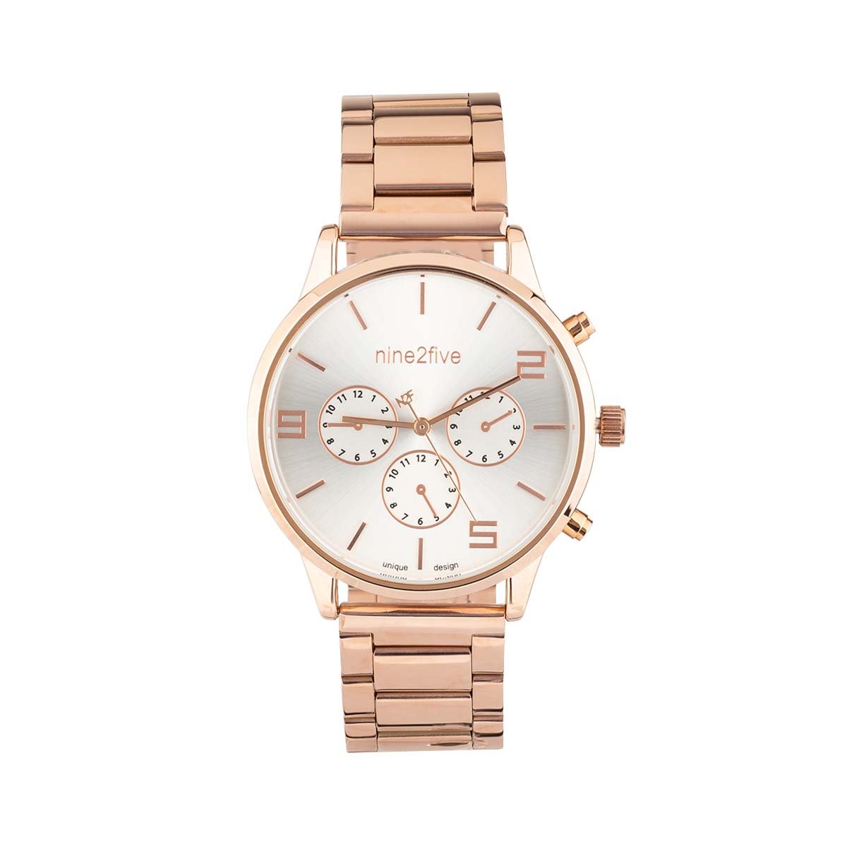 Reloj Oro Rosa para Dama Nine To Five