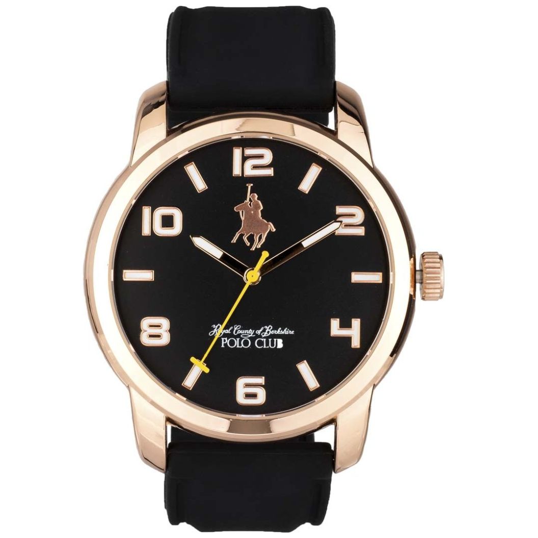 Reloj Negro para Caballero Polo Club