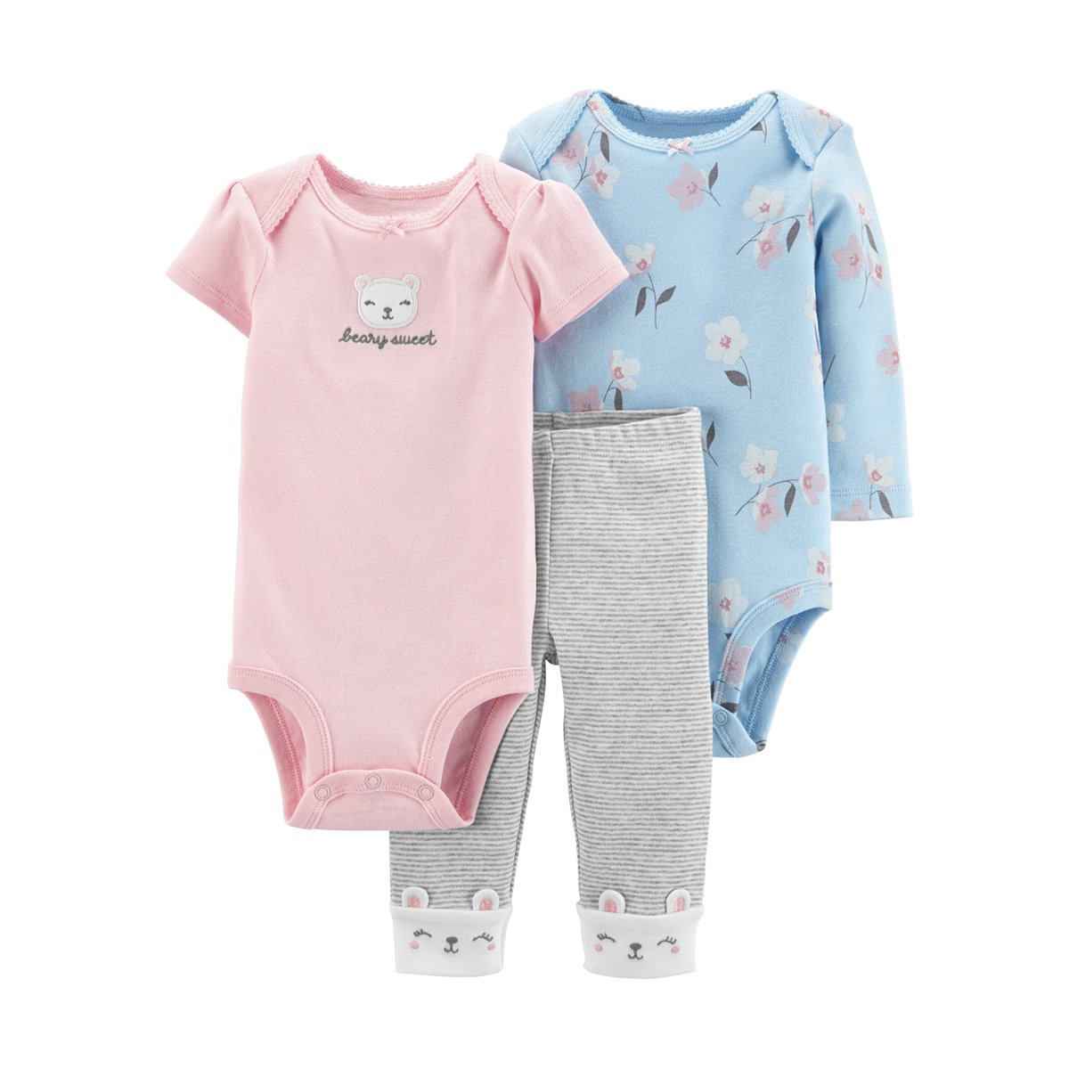 Set 2 Bodys Y Pantalón de Oso Carters