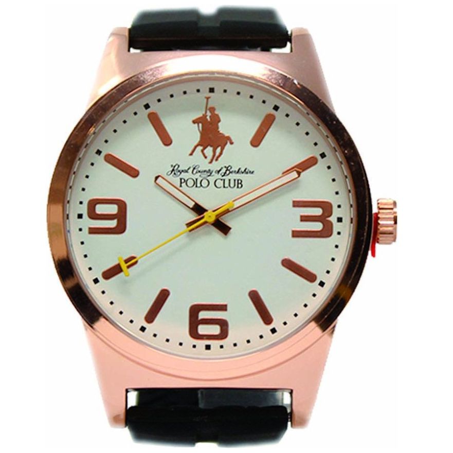 Reloj Negro para Caballero Polo Club