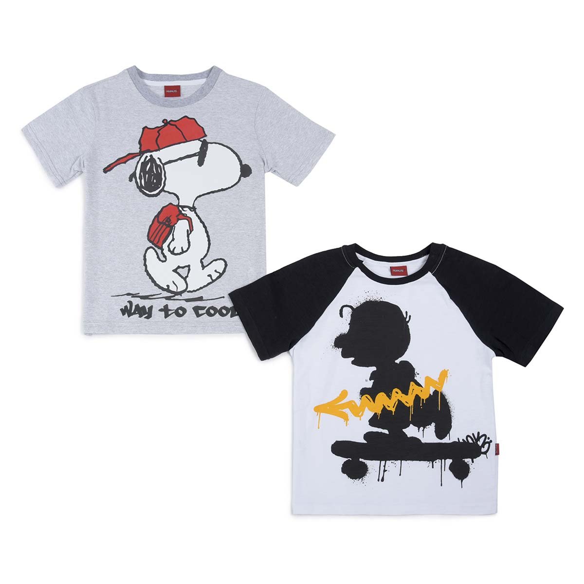 Conjunto 2 Playeras Manga Corta Snoopy