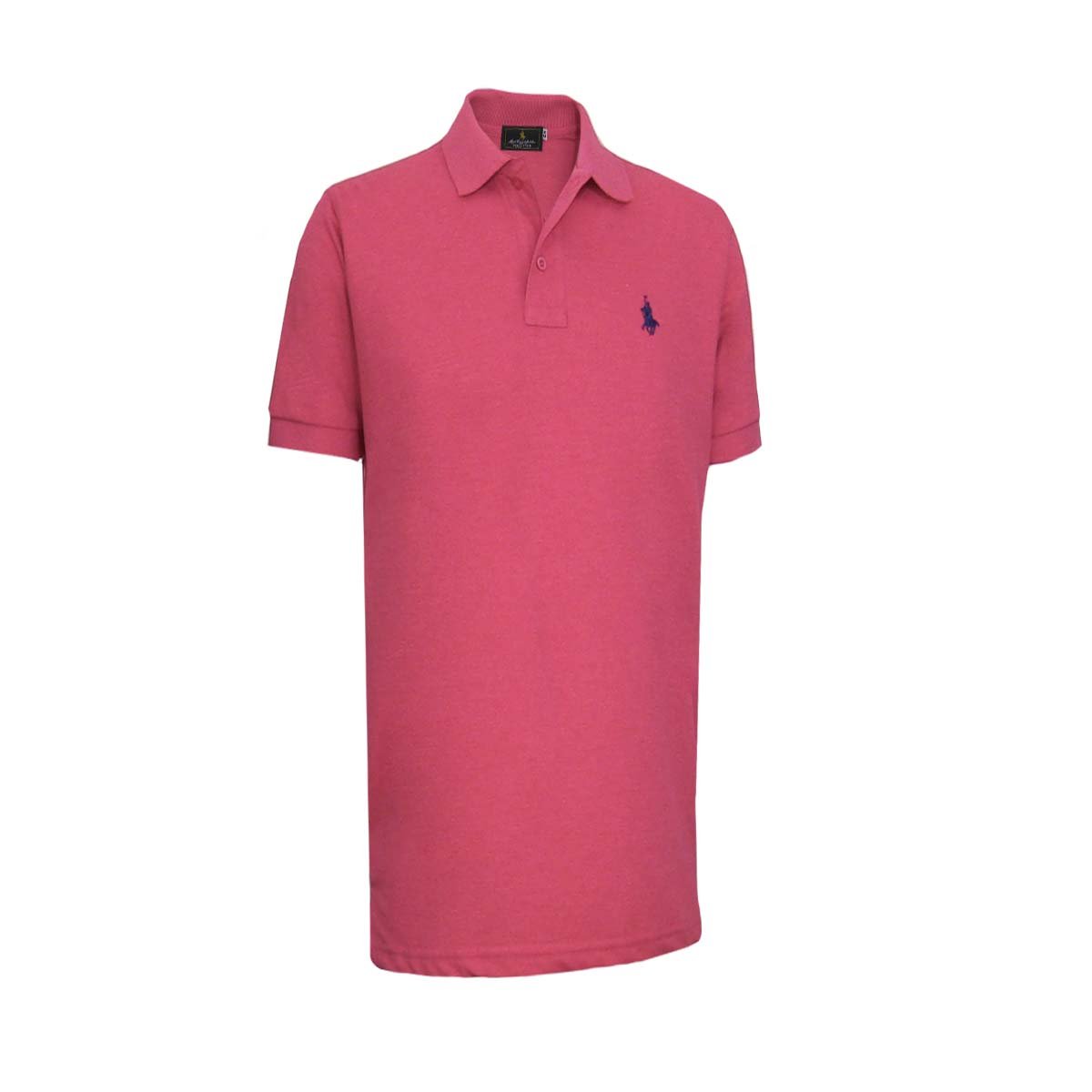 Playera Manga Corta Jaspe Rosa Polo Club para Caballero
