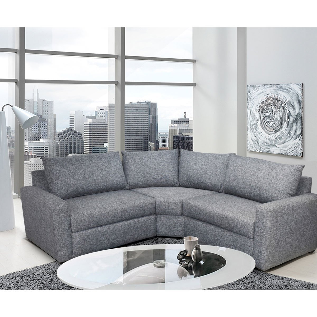 Sala Modular Scarlet Gris Terna