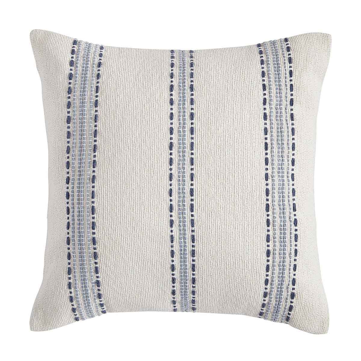 Cojín Indigo Woven Stripes Pier 1 Imports