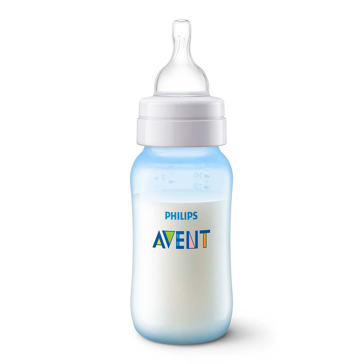 Set de 2 Biberones Azul Avent Anticolic 9Oz 260 Ml