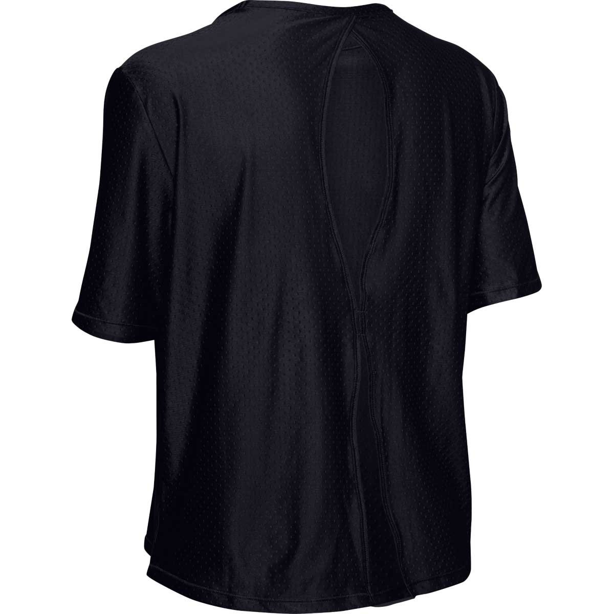 Playera Manga Corta Negra Under Armour - Dama