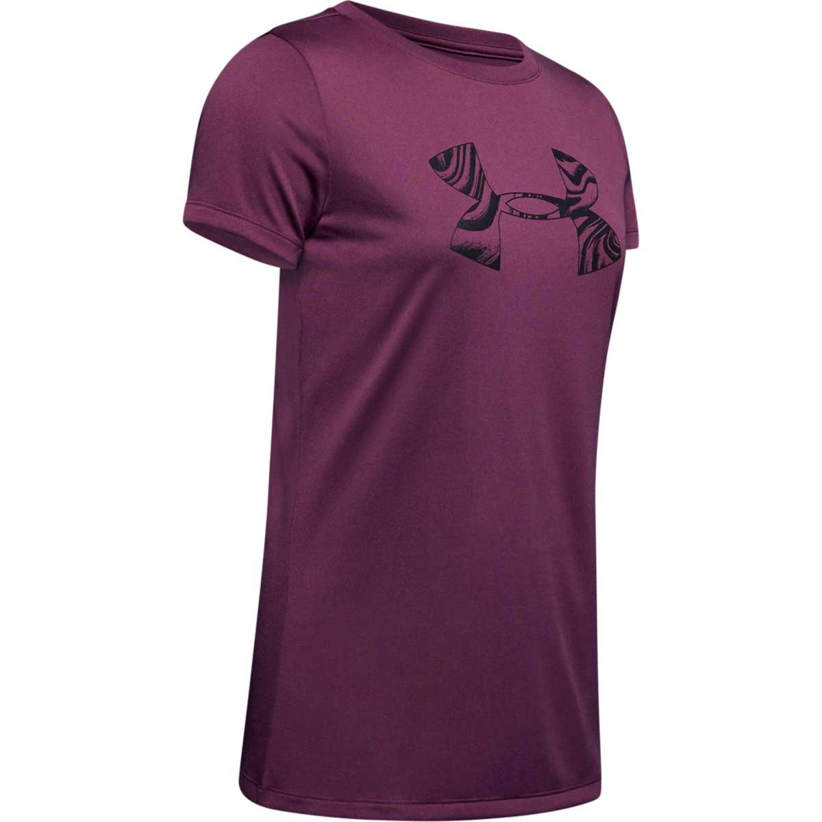Playera Manga Corta Morada Under Armour - Dama