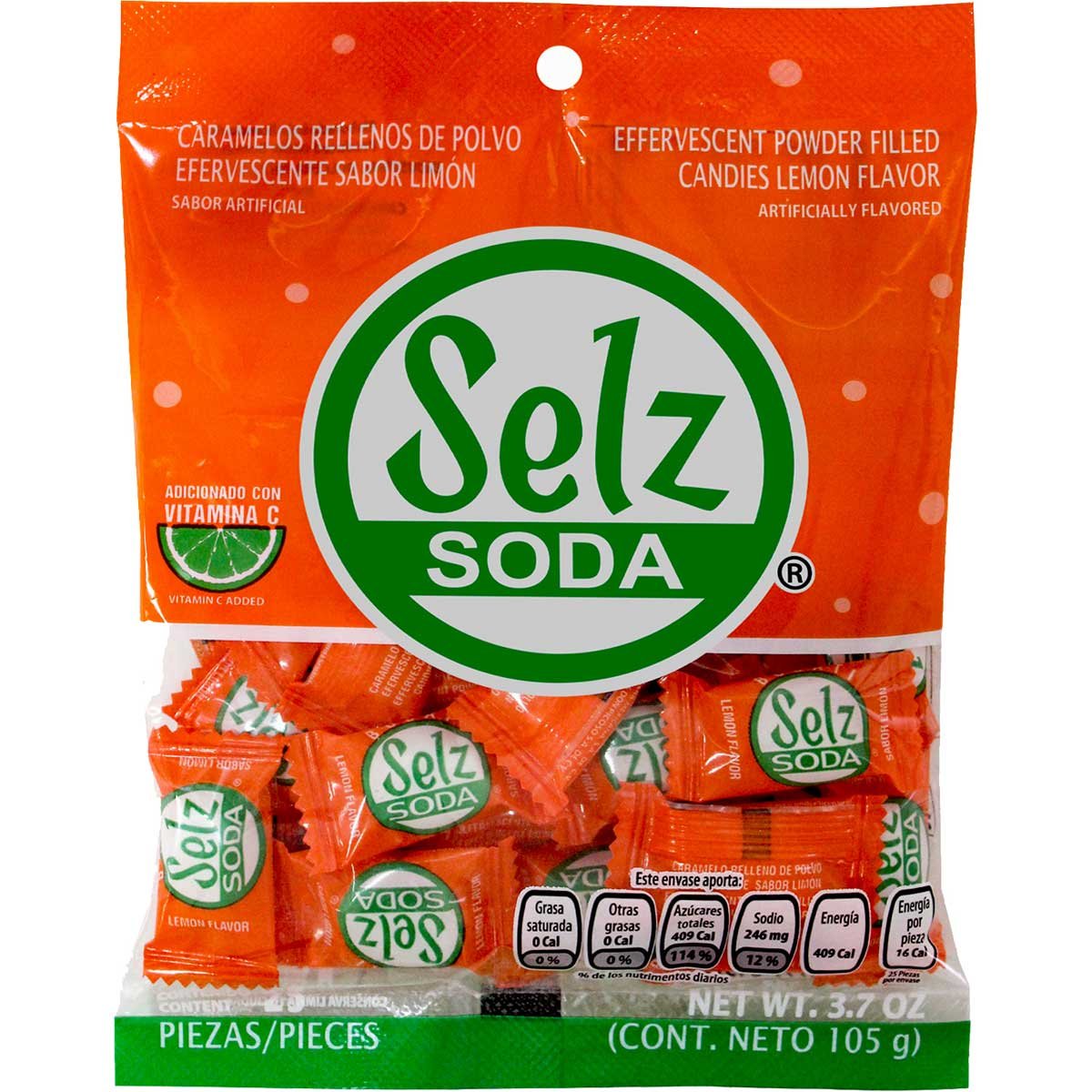Selz Soda Bolsa 25 Pzas.
