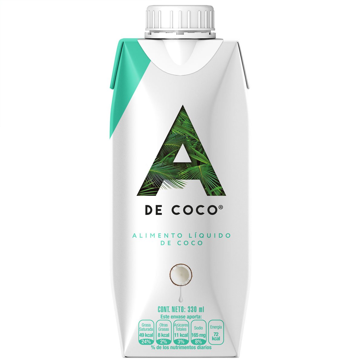 Leche de Coco 330 Ml a de Coco
