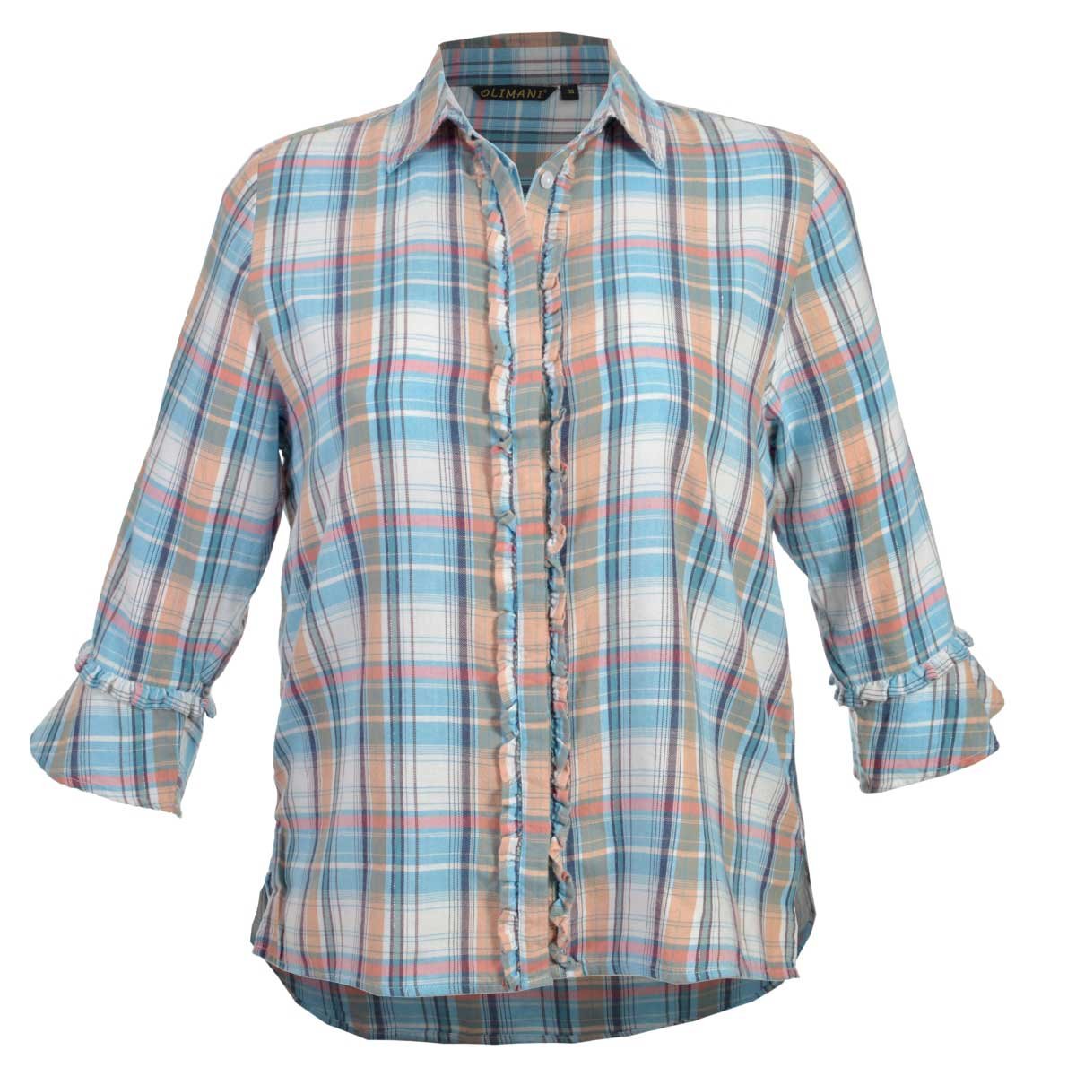 Blusa para Mujer Cuello Camisero Olimani