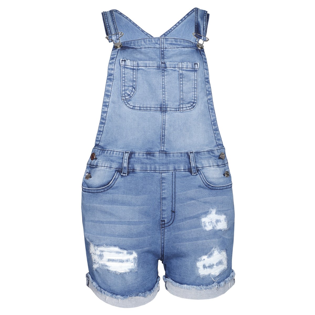 Jumper de Mezclilla con Bolsa de Parche The Blue Revolution