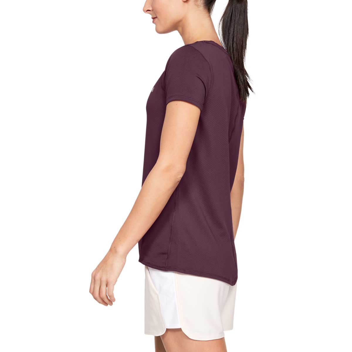 Playera Manga Corta Morada Under Armour - Dama