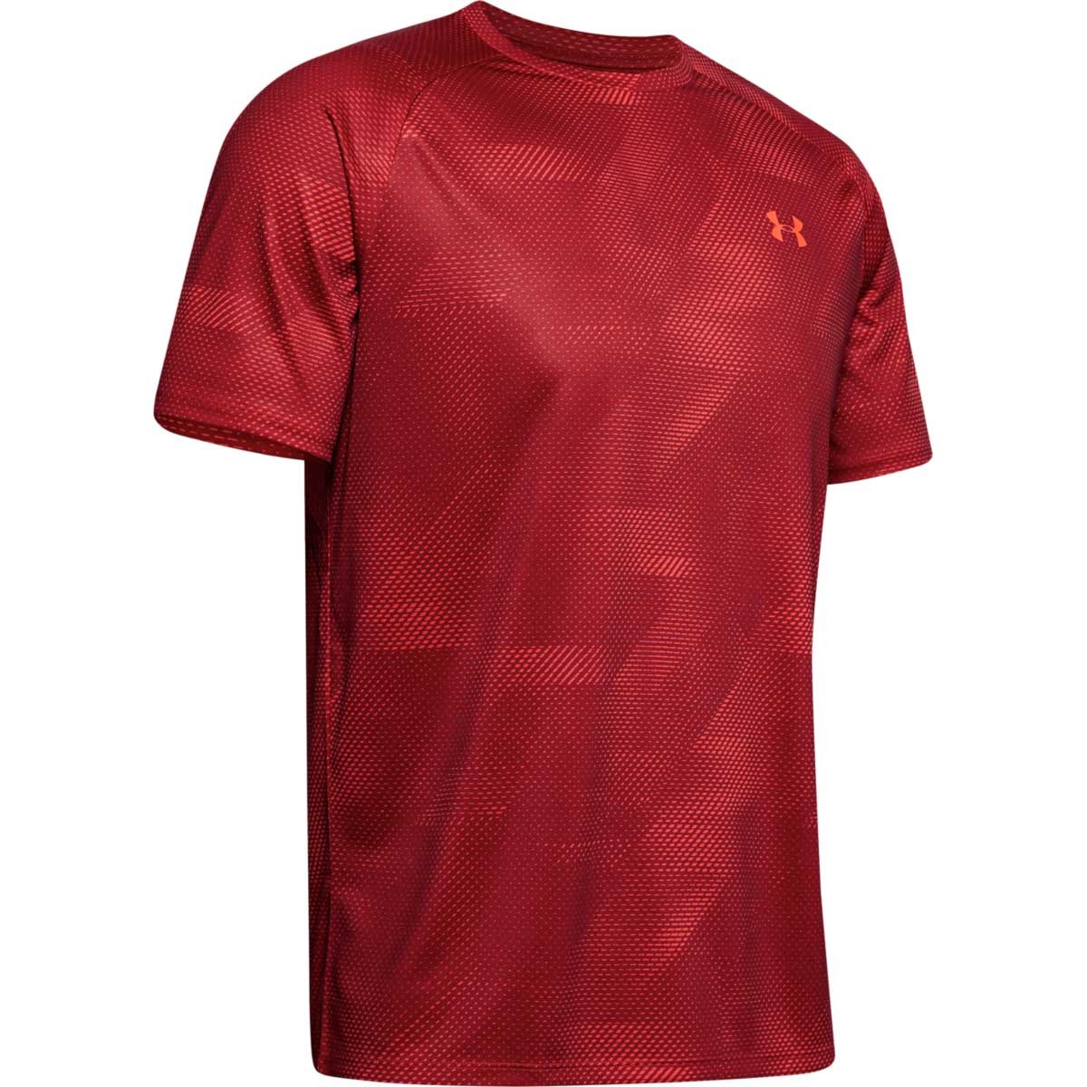 Playera Manga Corta Roja Under Armour - Caballero