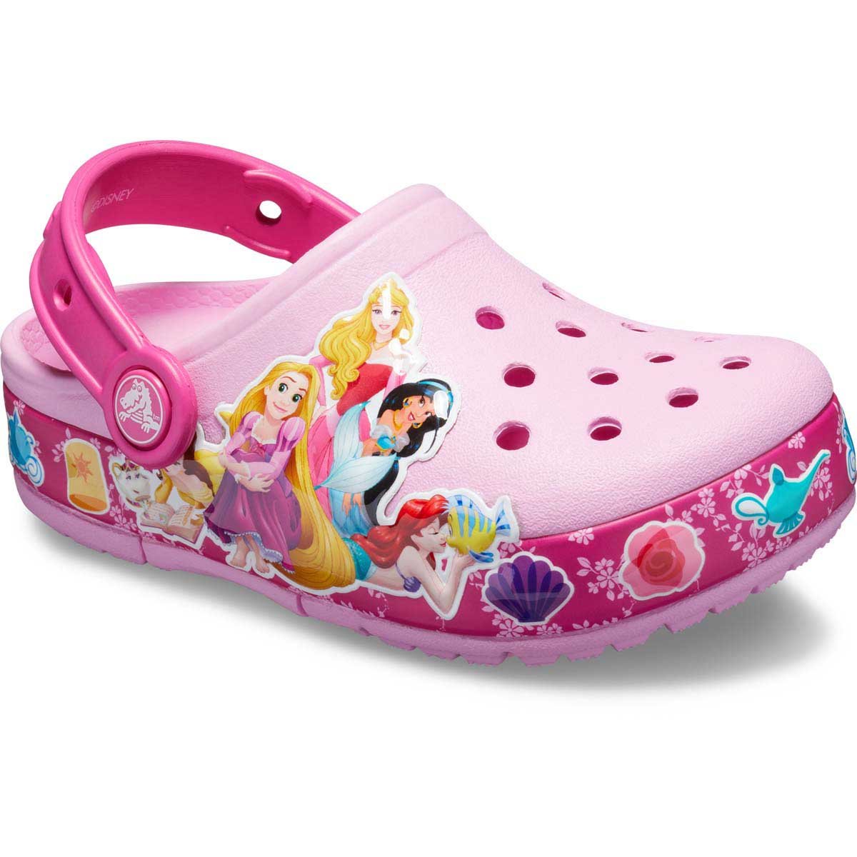 Sandalia para Niña Crocs Rosa Claro