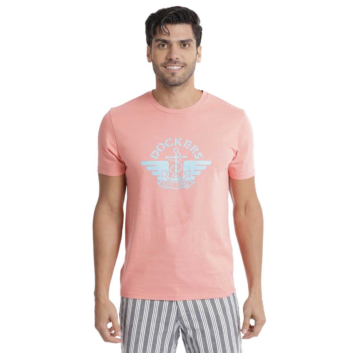 Playera Rosa para Caballero Dockers® con Logo