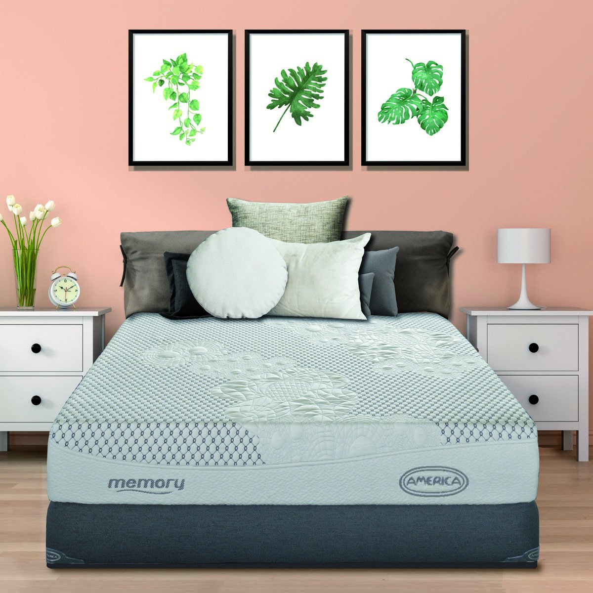 Juego de Colchón Y Box King Size Allen America