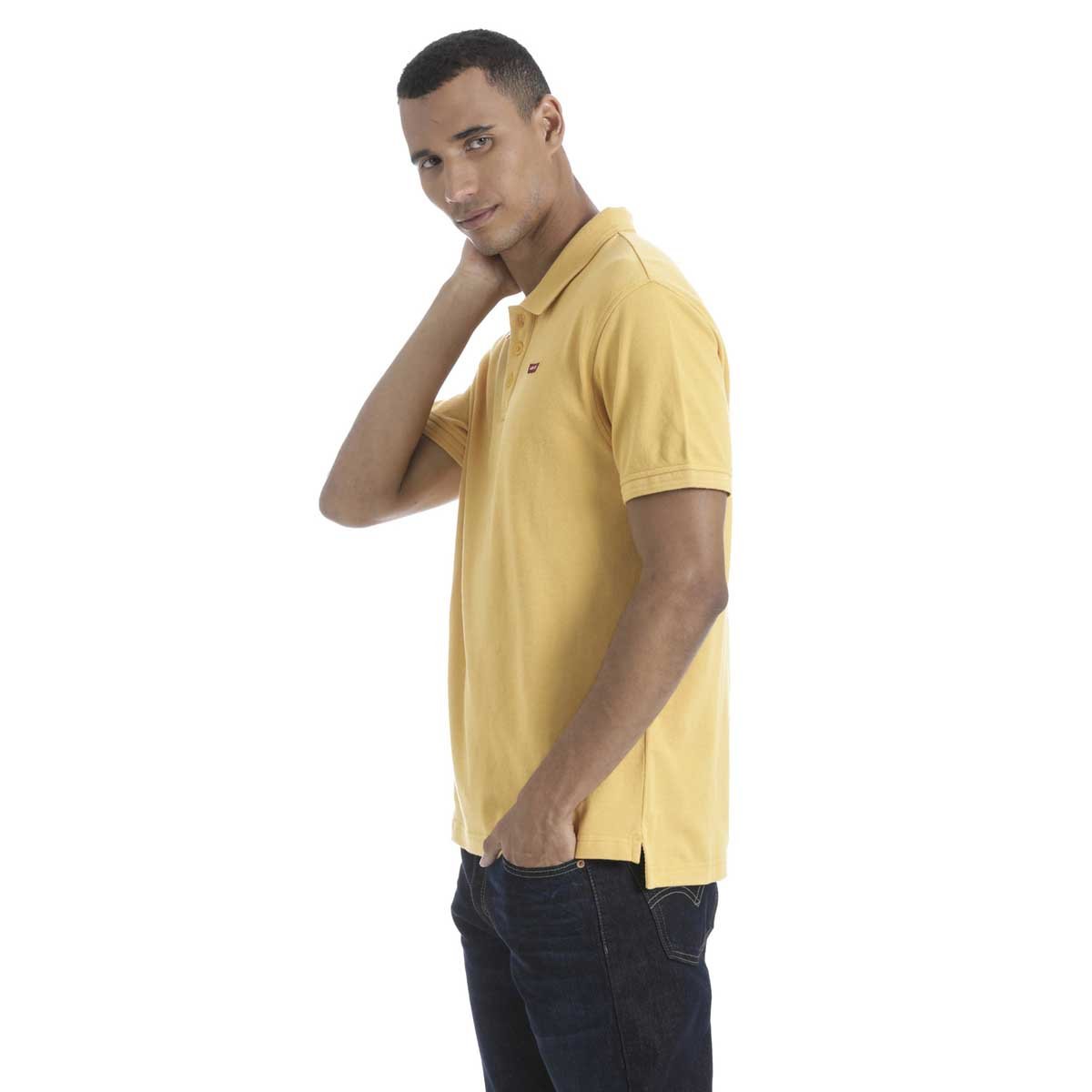 Playera Polo Amarilla para Caballero Levi's® Housemark