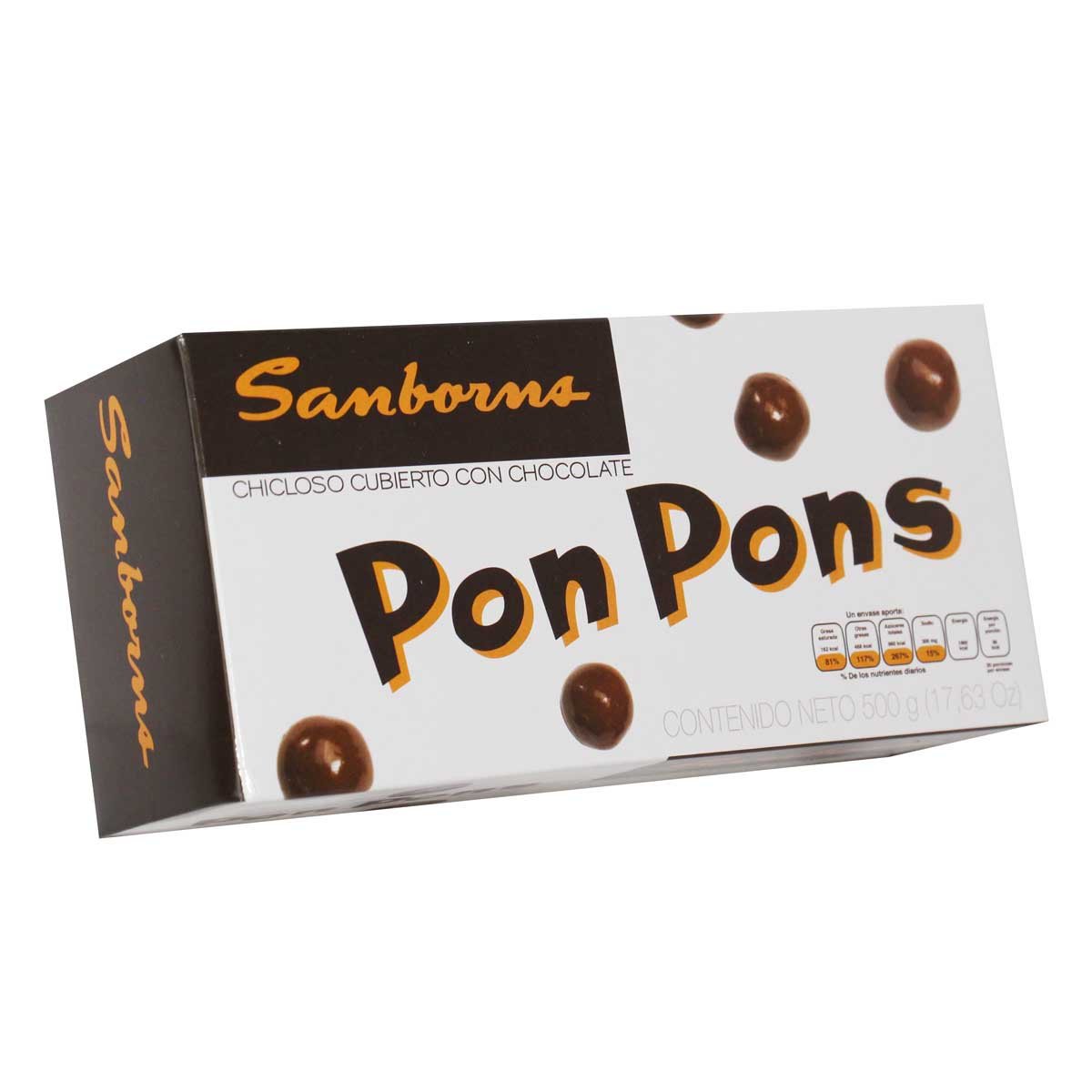 Estuche de Chocolates Pon Pons 500 Gr Azulejos