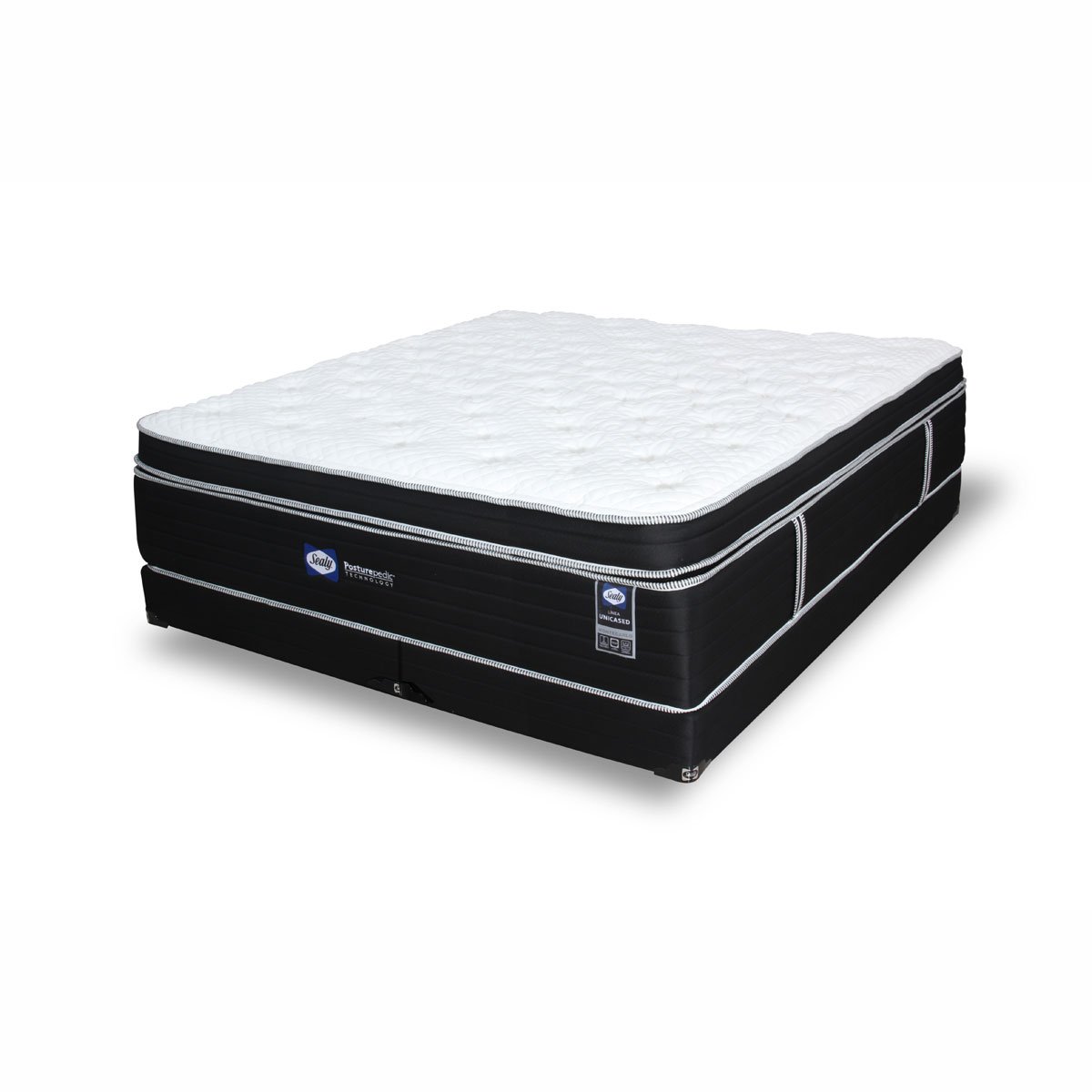 Juego de Colchón Y Box King Size Montecarlo Xl Sealy